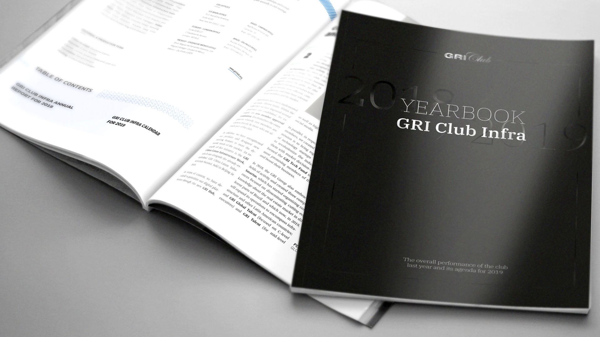 GRI Hub News | GRI Club Infra lança Yearbook 2018-2019